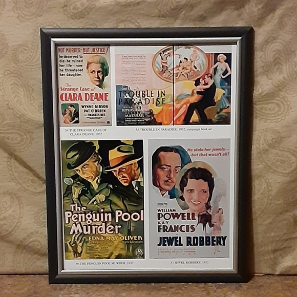 Wall Decor | Vintage Crime Movie Posters New | Poshmark